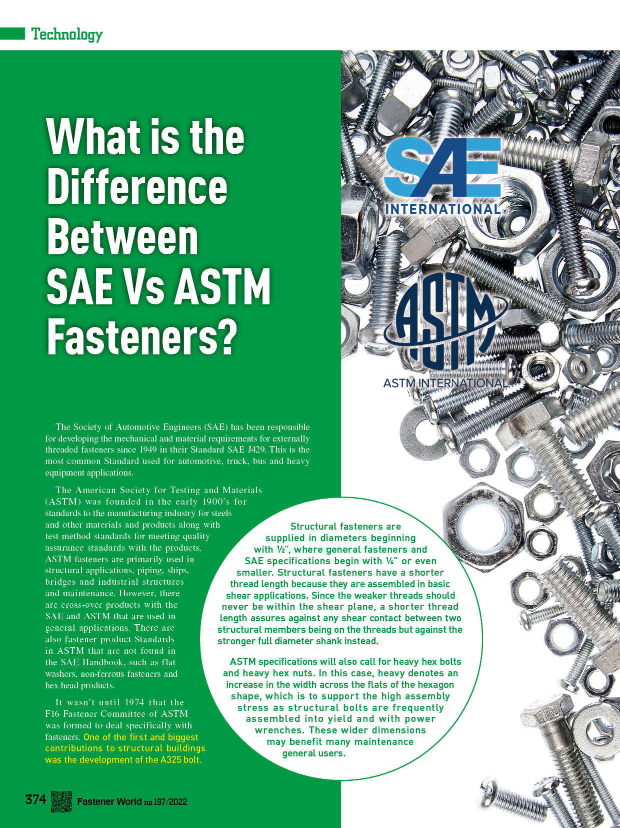 What Is The Difference Between SAE Vs ASTM Fasteners Fastener World