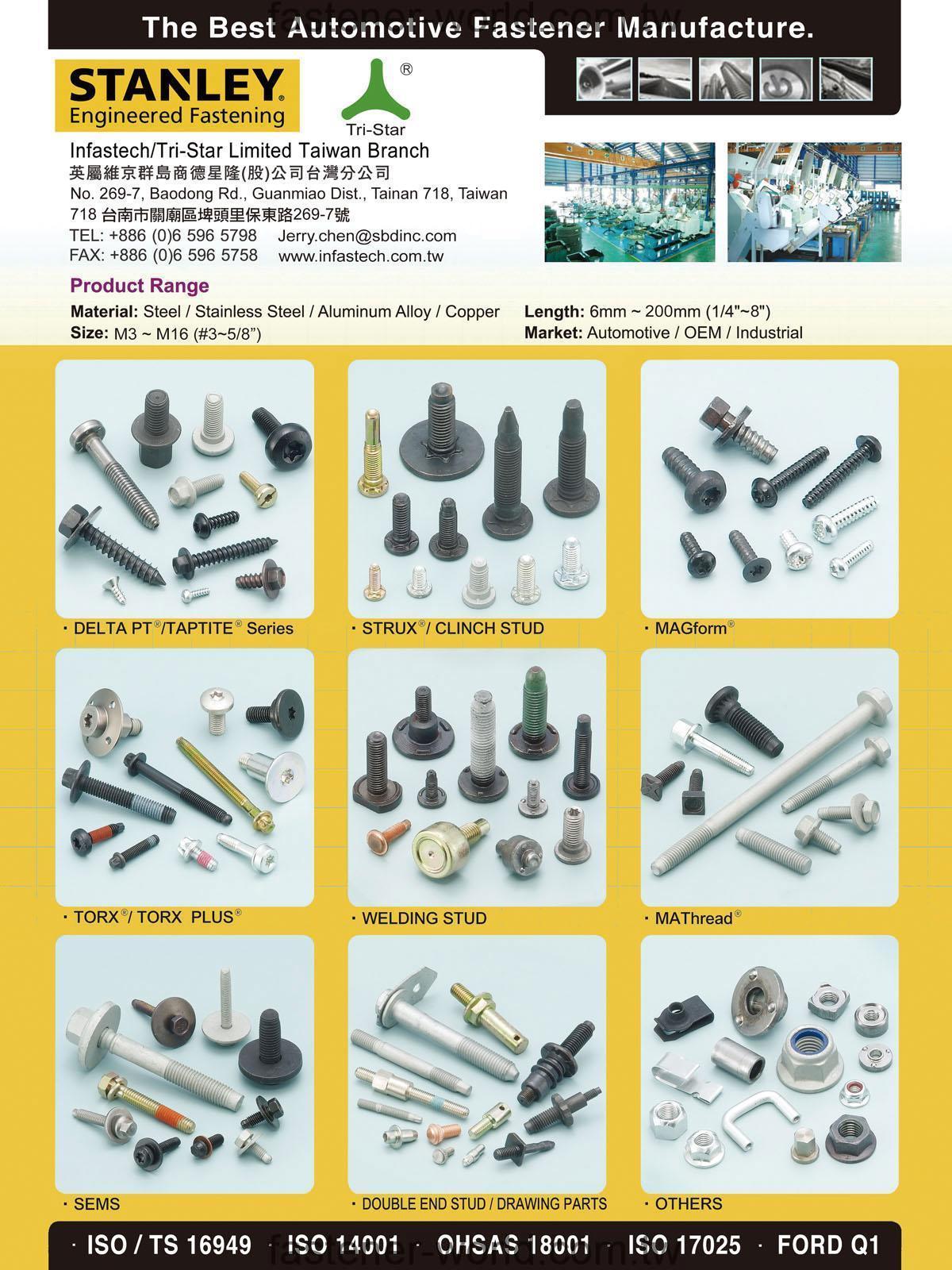 INFASTECH/TRI-STAR LIMITED TAIWAN BRANCH