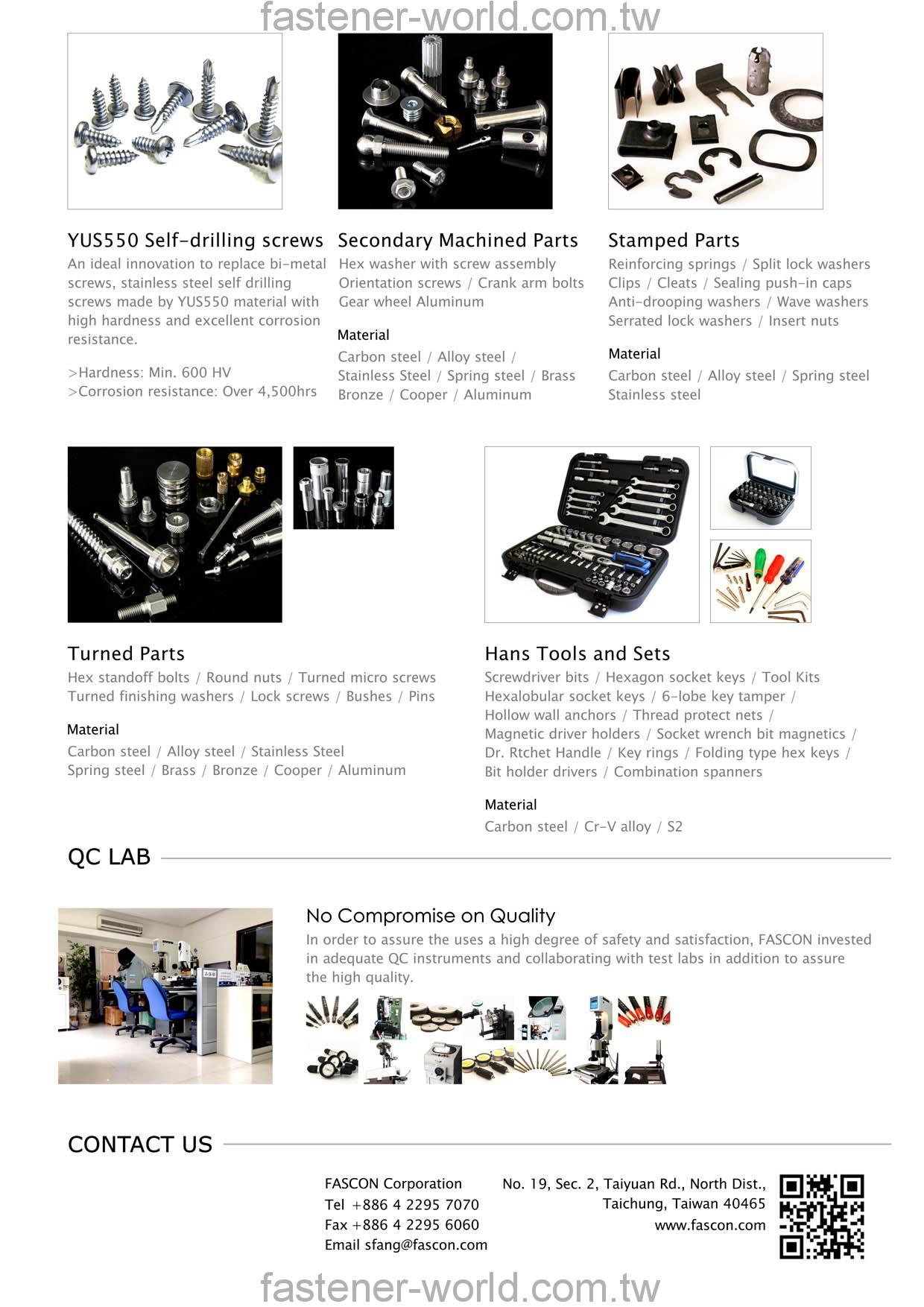 FASCON CORPORATION Gauges