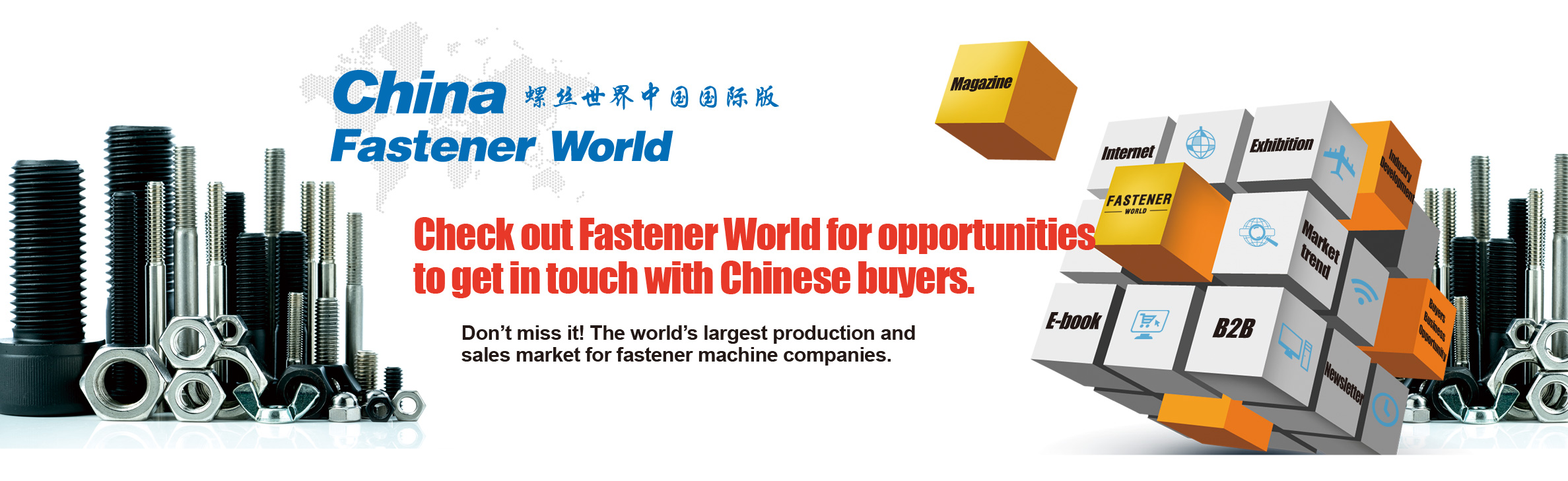 Fastener World Magazine. Buyer,Seller,Supplier Directory. Adverts