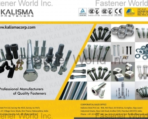 KALISMA FASTENERS PVT LTDStandard Hexagon bolts, Standard Hexagon ...