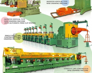 CHENG I DRAWING MACHINERY CO., LTD. Invert Vertical-Type Wire Drawing ...