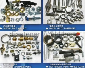 ZABON IMP AND EXP SUQIAN CO., LTD.Special Bolt & Nut, Nickel Alloy ...