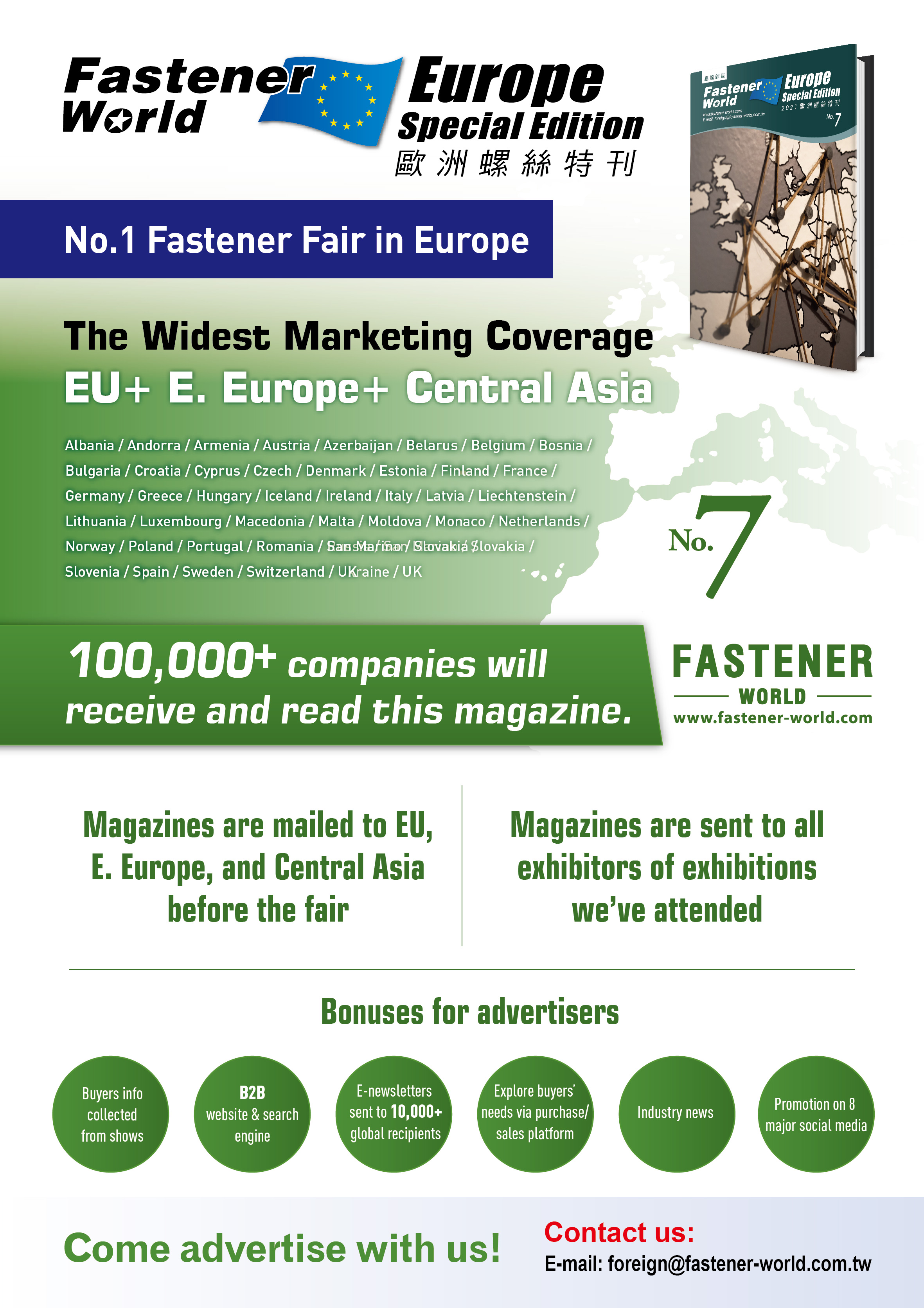 Fastener World Magazine. Buyer,Seller,Supplier Directory. Adverts