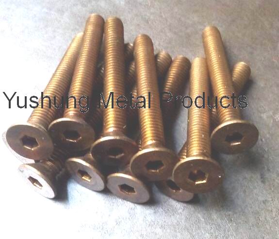seller information : Silicon Bronze Machine Screws Flat Socket Cap